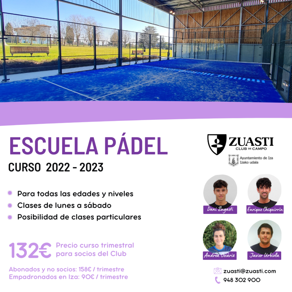 ESCUELAS DEPORTIVAS - Señorio de Zuasti